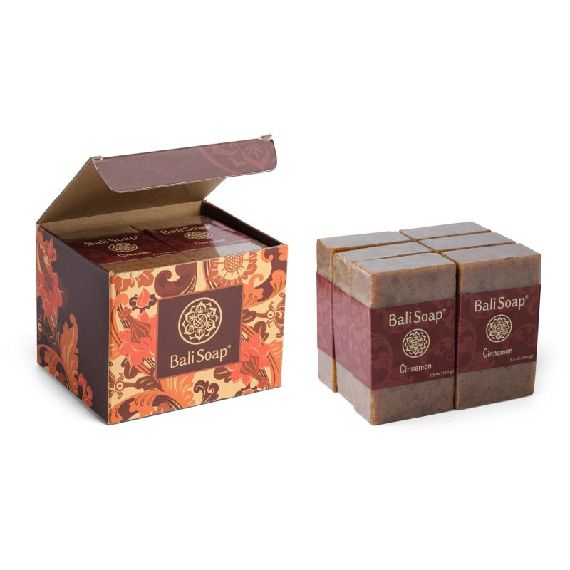 Cinnamon Soap Set of 6 | Natural Soap | Bali Soap – Bali Soap USA